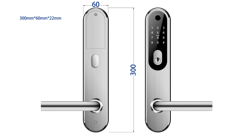 Smart Lock BG3000 Nordic Silver (BG300001) | AXS Webbshop