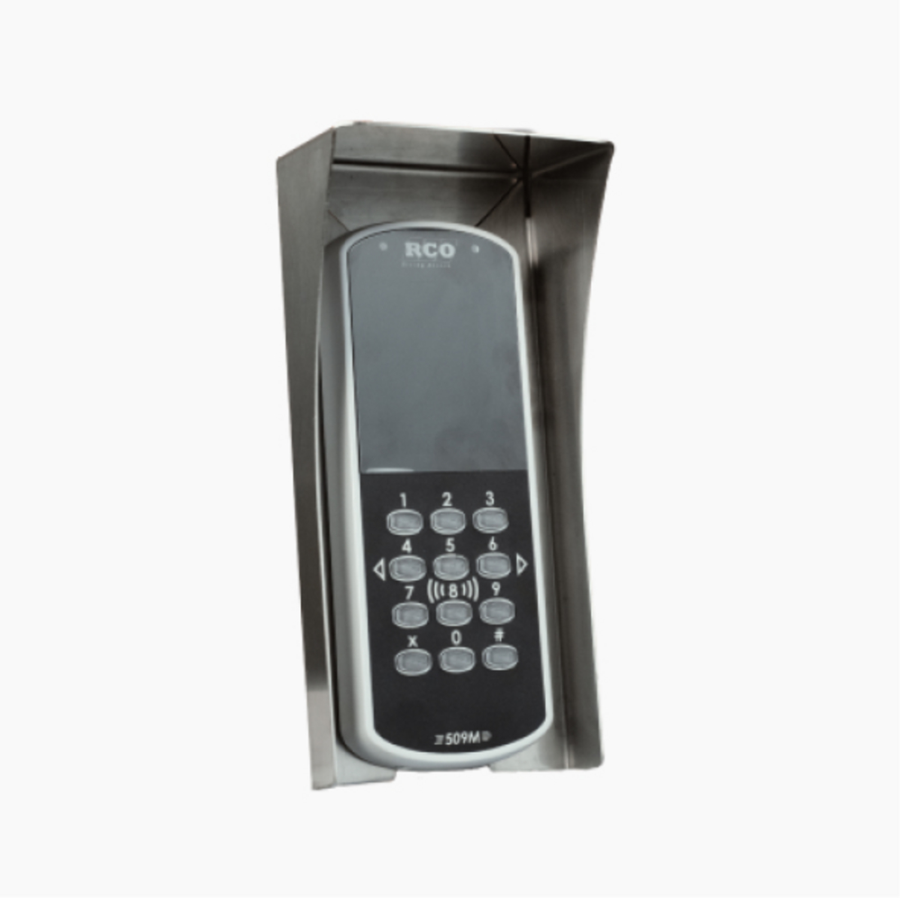 Regnskydd, rostfritt för A76, 509 och Pando FLEXSTOP (FL100402) | AXS ...