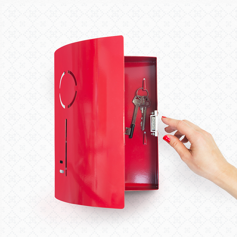 Nyckelskåp Habo Key röd (HA15751) | AXS Webbshop