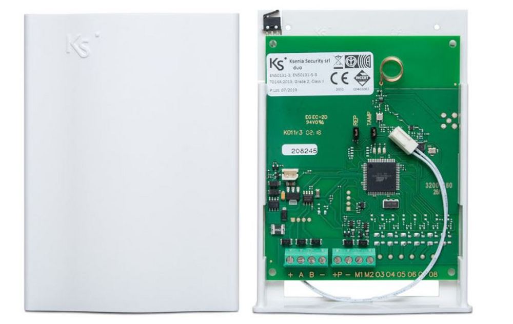 Radiomottagare & Repeater duo bus Ksenia (KS12250) | AXS Webbshop